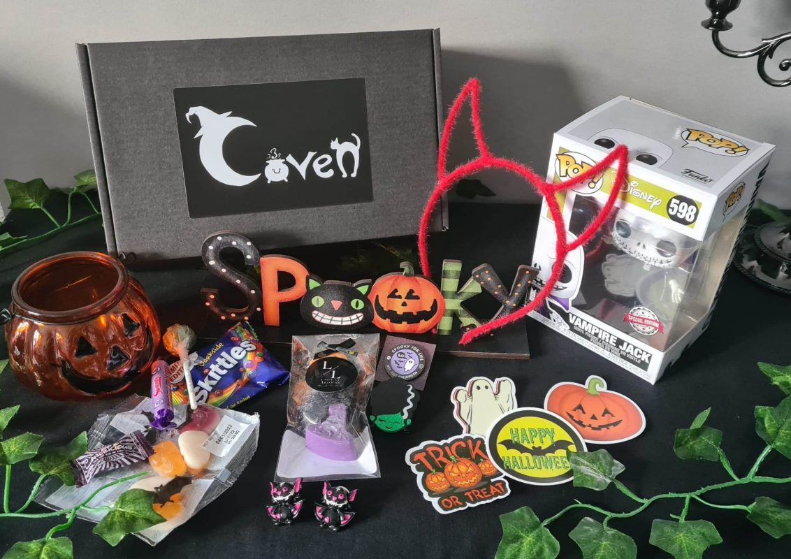 Halloween Trick or Treat Box - October 2021 - Coven - Spooktacular Subscription Boxes