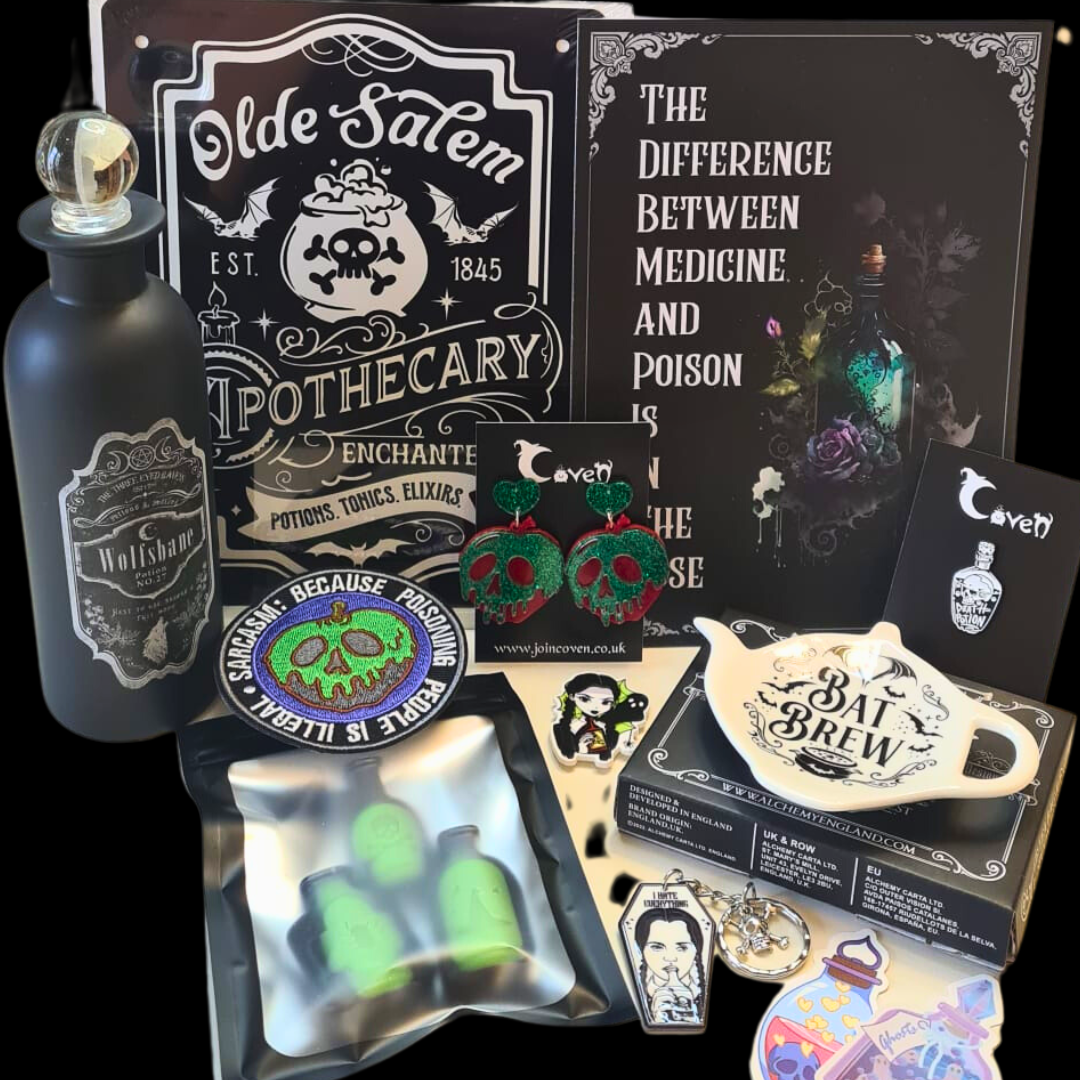 Poisons and Potions - July 23 Coven - Spooktacular Subscription Boxes ...