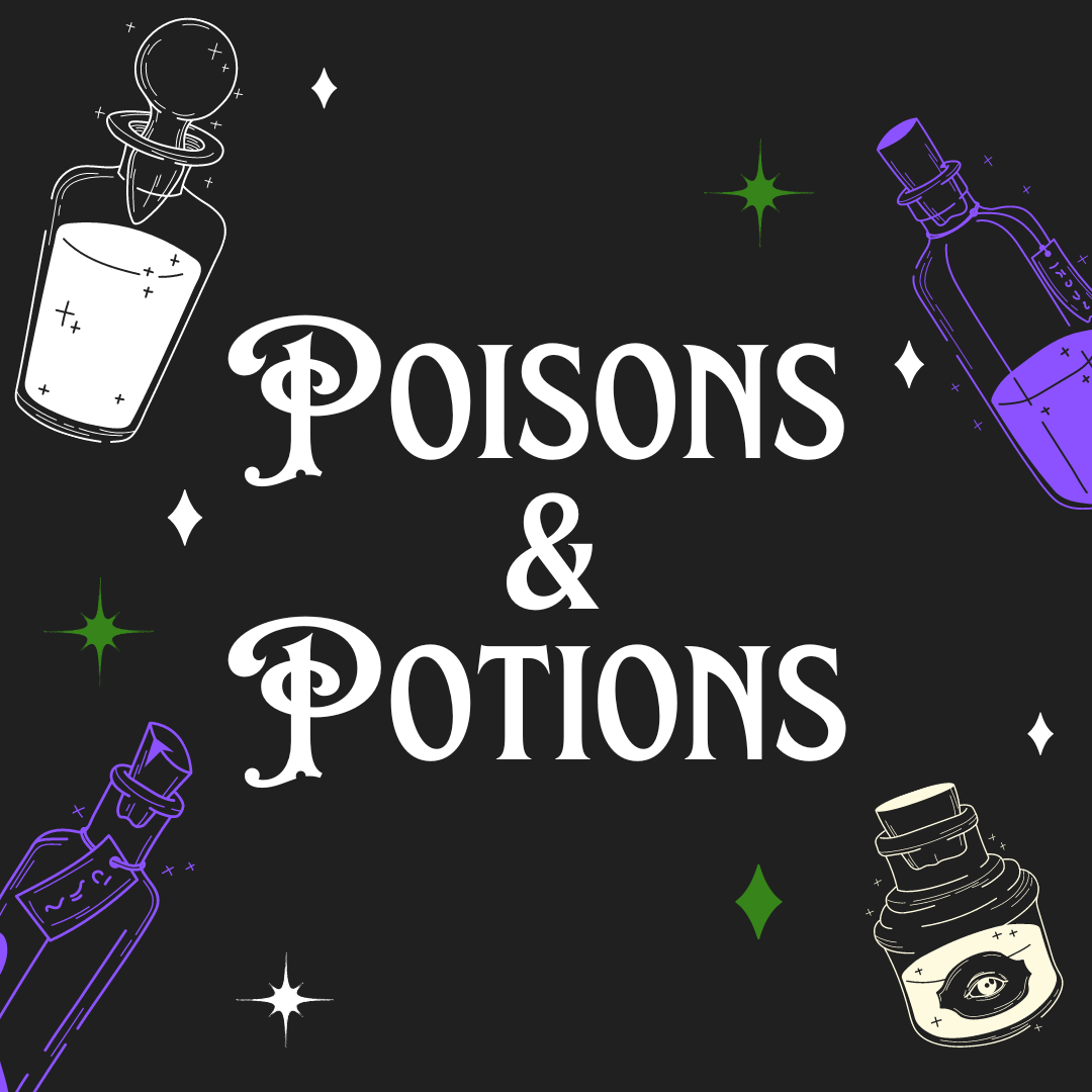 Poisons and Potions - July 23 Coven - Spooktacular Subscription Boxes ...
