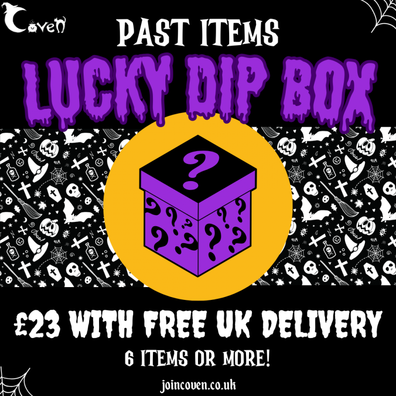 Lucky Dip Boxes - Coven - Alternative Witch Spooky Goth Subscription Boxes